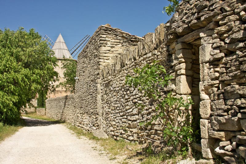 Goult s Jerusalem Windmill stock image. Image of jerusalem - 26306559