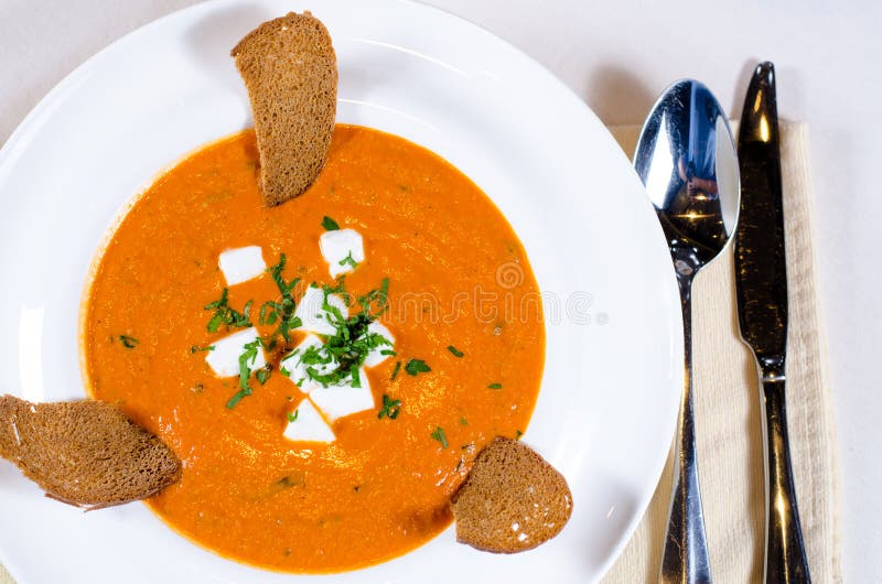 Gourmet Appetizing Food Served on the Table Stock Photo - Image of ...