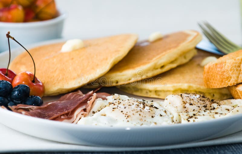Gourmet Breakfast stock photo. Image of coffee, breakfast - 10824798