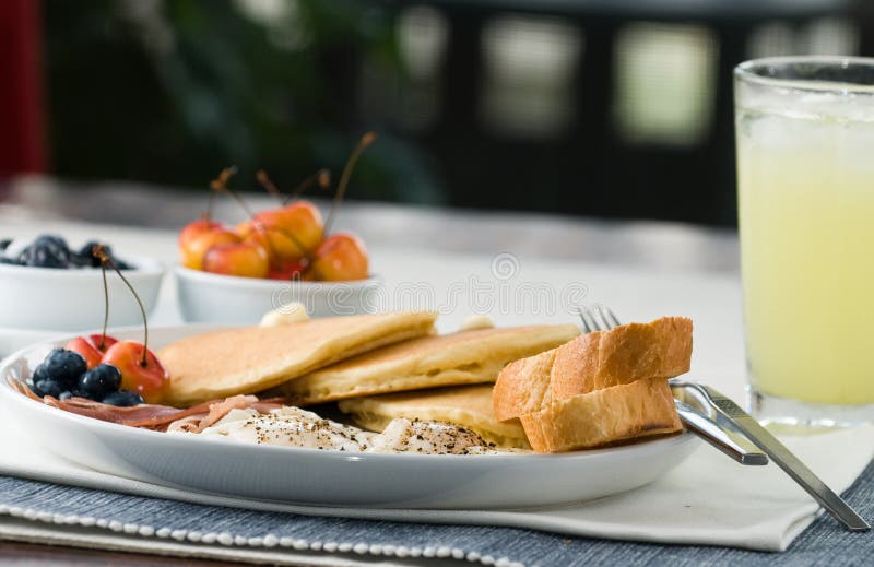 Gourmet Breakfast stock photo. Image of coffee, breakfast - 10824798