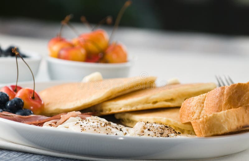 Gourmet Breakfast stock photo. Image of coffee, breakfast - 10824798