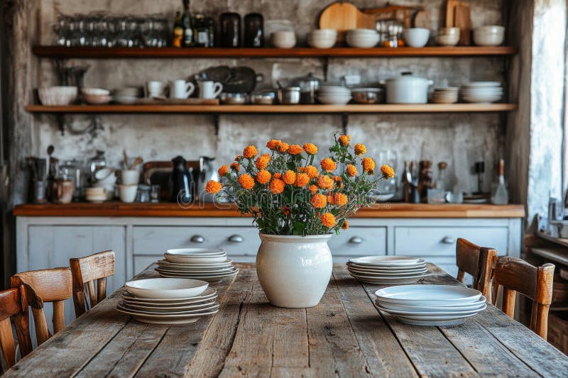 Gourmet Breakfast Display, Luxurious Breakfast of Yogurt Pancakes on a ...