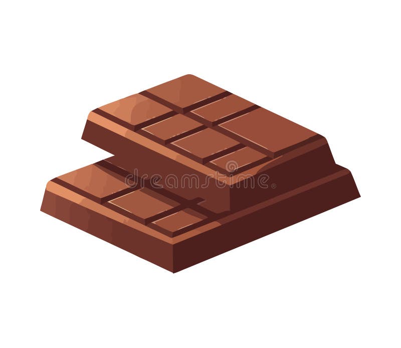 Gourmet Chocolate Dessert Symbol on Brick Backdrop Stock Vector ...