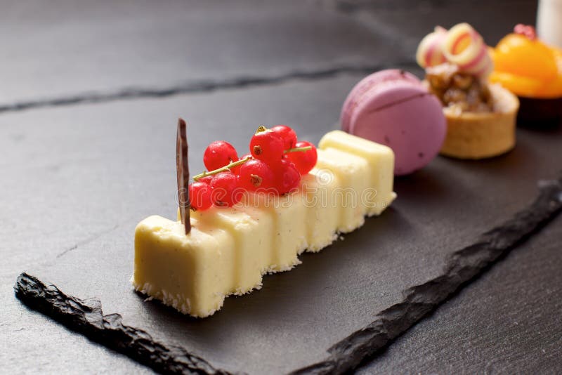 Gourmet Dessert sweet stock photo. Image of bakery, desserts - 82606818