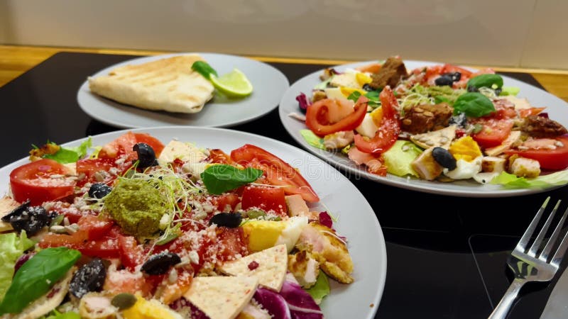 Gourmet Dish with a Combination of Savoury Ingredients, Gourmet ...