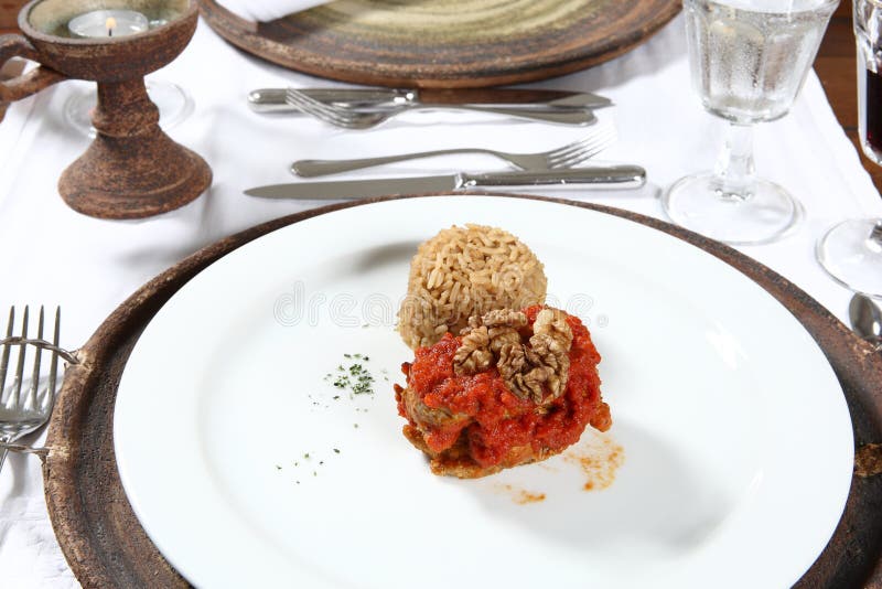 Gourmet Entree stock image. Image of meal, dining, fine - 9532663