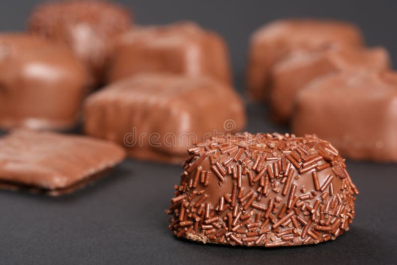 Fancy Chocolate Dessert stock photo. Image of dessert - 45459970