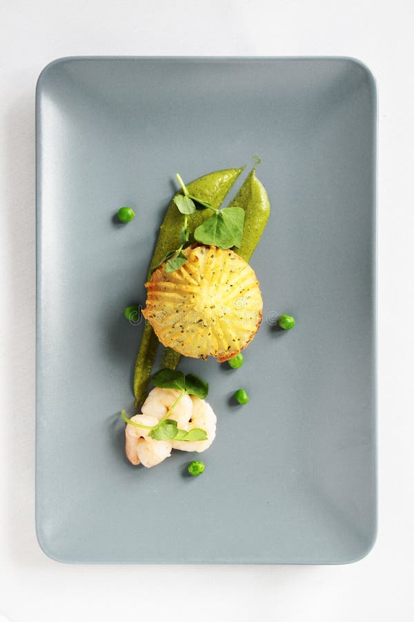 Gourmet fish pie stock image. Image of english, overhead - 61846541