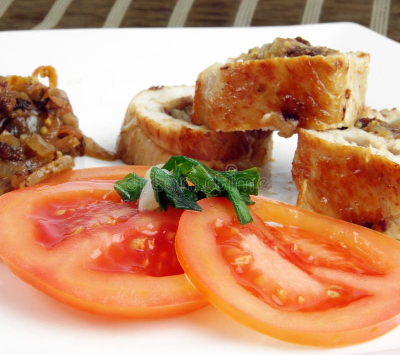 Gourmet food stock image. Image of dish, pepper, fried - 25560601