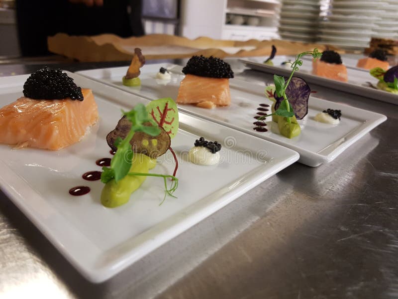 Gourmet Food Restaurant stock image. Image of gourmet - 140715579