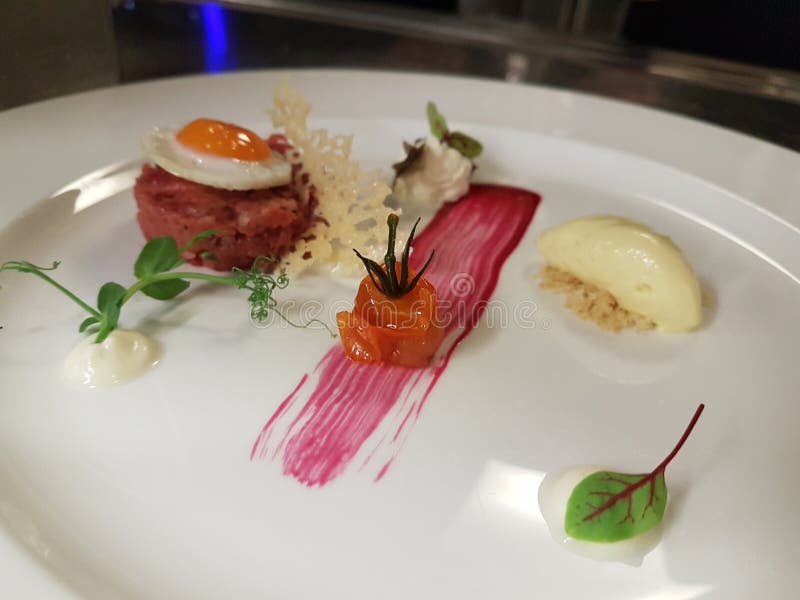 Gourmet food Restaurant stock photo. Image of diningbfood - 142091336