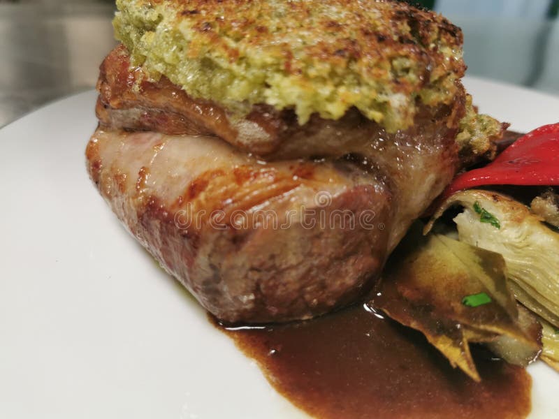 Gourmet Handmade Organic Food Restaurant Stock Image - Image of organic ...