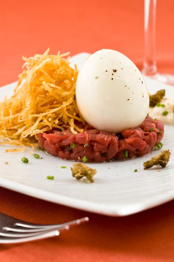 Gourmet meat dish. stock photo. Image of classy, enticing - 6902942