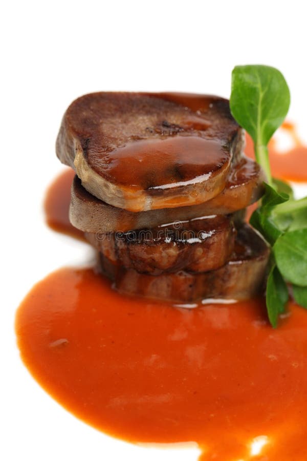 Gourmet Meat, Restaurant Food Stock Image - Image of healthy, closeup ...