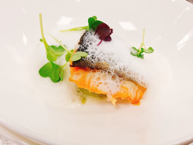 Gourmet Menu VIP dish stock image. Image of menu, dish - 140446031