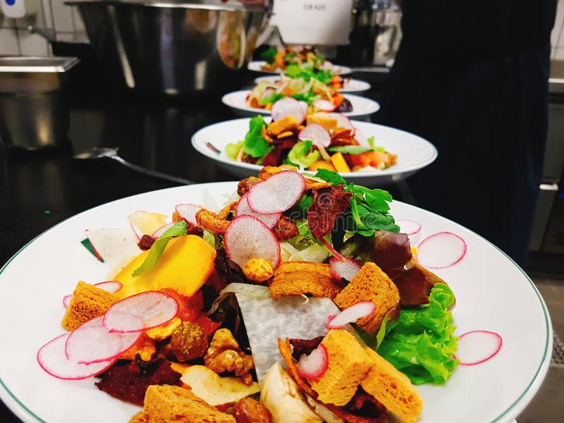 Gourmet Menu VIP dish stock photo. Image of fine, restaurant - 140446950