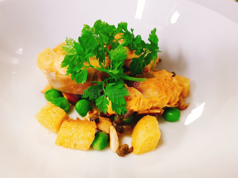 Gourmet Menu VIP dish stock image. Image of dish, fine - 140447145