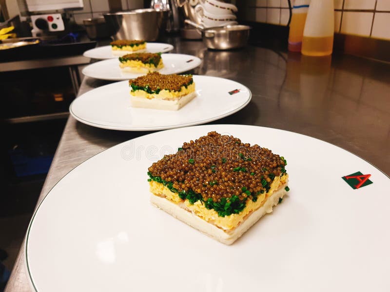 Gourmet Menu dish editorial photography. Image of restaurant - 140447347