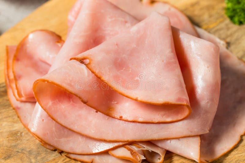 Gourmet Sliced Cold Cut Ham Stock Image - Image of fresh, cuts: 324615323