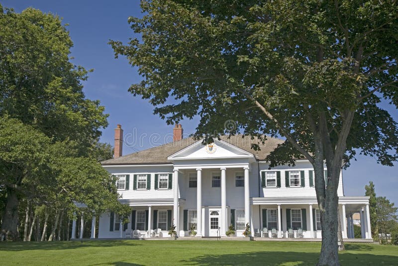 Goverment House, Prince Edward Island, Canada Stock Photo - Image of ...