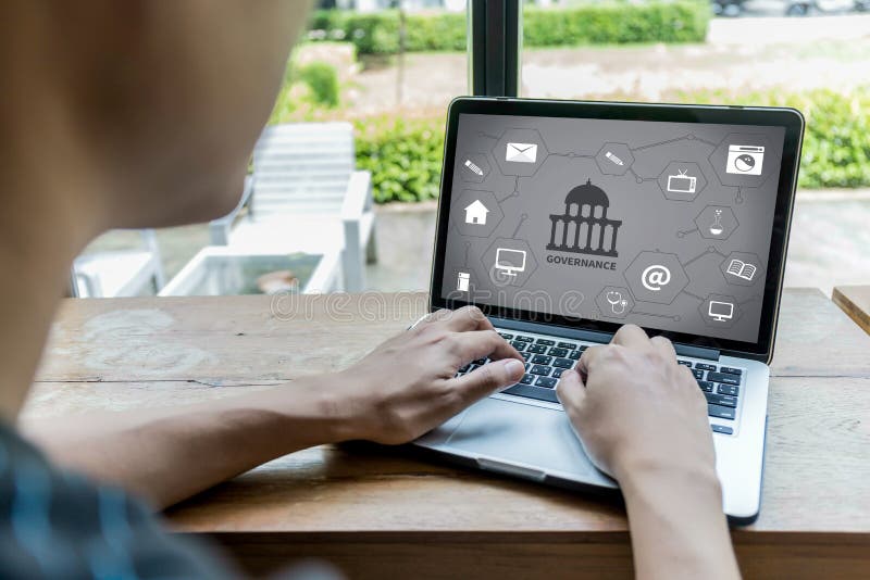 GOVERNANCE and Building, Authority Computing Computer Laptop Wit Stock ...