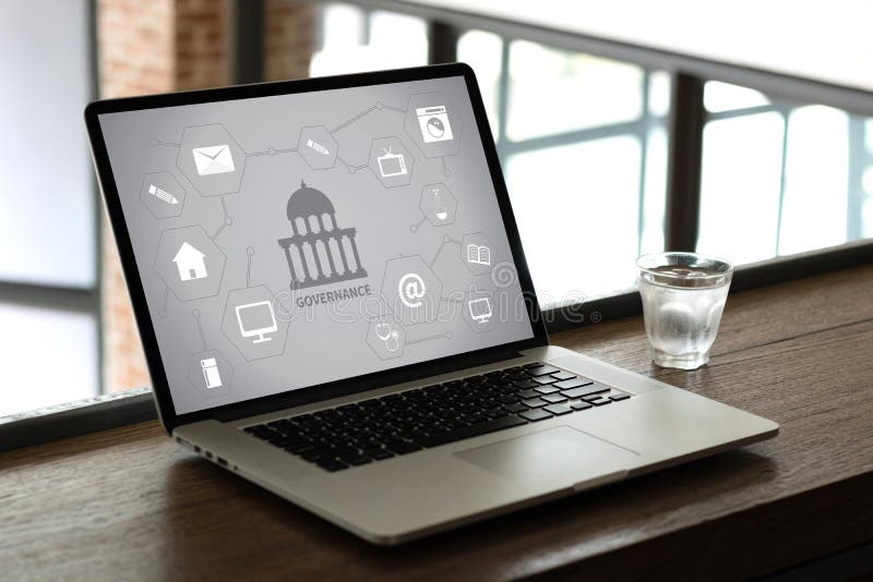 GOVERNANCE and Building, Authority Computing Computer Laptop Stock ...