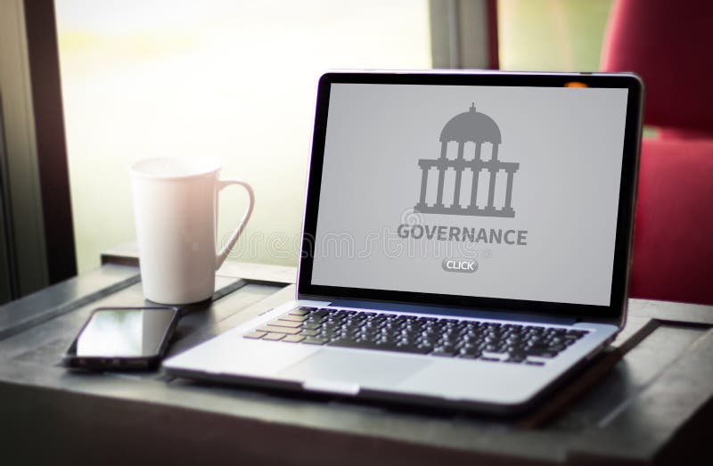 GOVERNANCE and Building, Authority Computing Computer Laptop Wit Stock ...