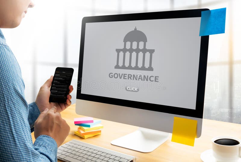 GOVERNANCE and Building, Authority Computing Computer Laptop Wit Stock ...