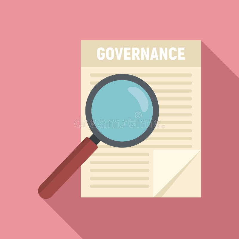 Governance Paper Icon, Flat Style Stock Vector - Illustration of mobile ... Governance Paper Icon, Flat Style Stock Vector - Illustration of mobile ...