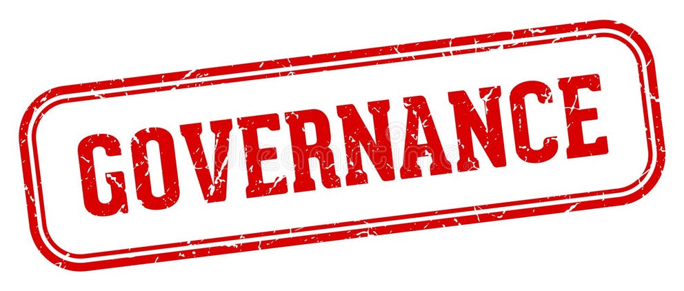 Governance Stamp. Governance Rectangular Stamp on White Background ...