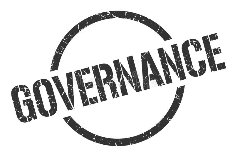 Governance stamp stock vector. Illustration of circle - 136944215