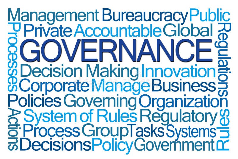 Corporate Governance Word Cloud Stock Vector - Illustration of ...