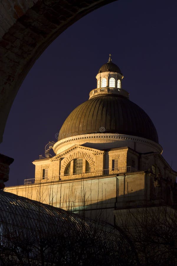 Government Building in Munich at Night Stock Photo - Image of historic ...