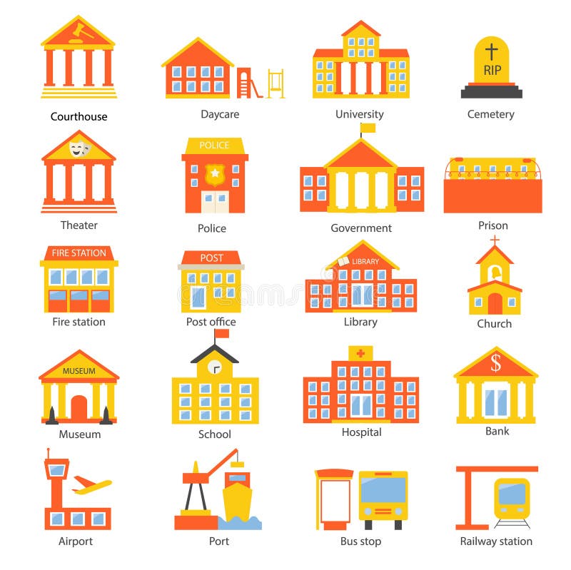 Government Icon Set
