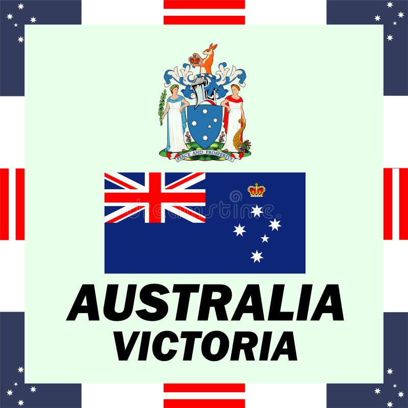Government Elements of Australia - Victoria Island Stock Illustration ...