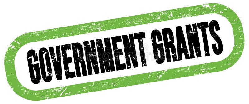 GOVERNMENT GRANTS Text Written on Red Stamp Sign Stock Illustration ...