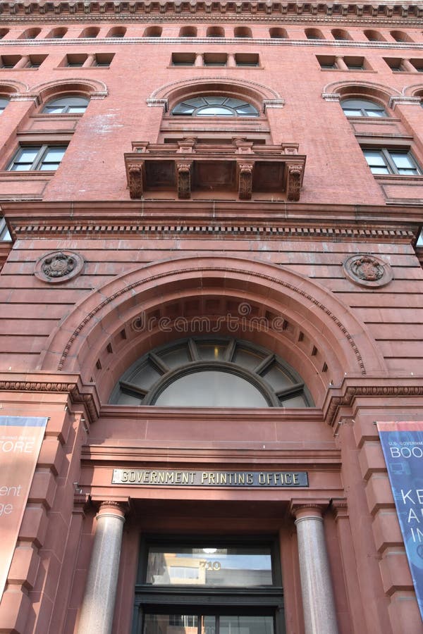 Government Printing Office in Washington, DC Editorial Photography ...