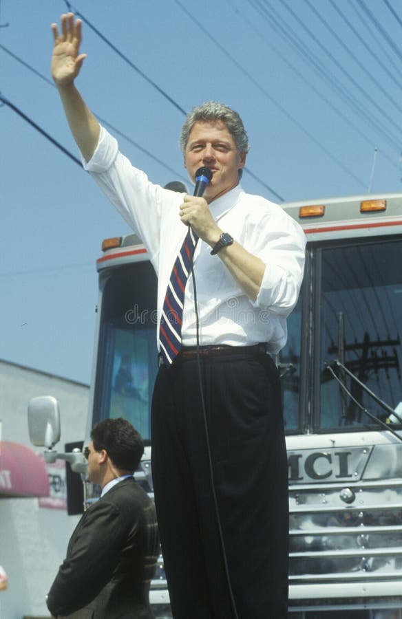 Governor Bill Clinton editorial photo. Image of persons - 26276201