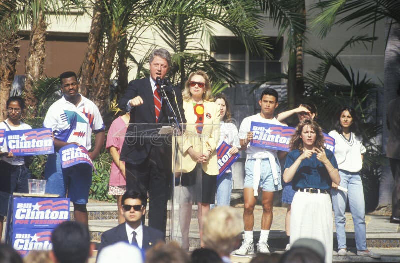 Governor Bill Clinton editorial image. Image of 1992 - 26276965