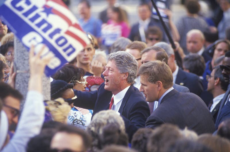 Governor Bill Clinton editorial photo. Image of cleveland - 26276991