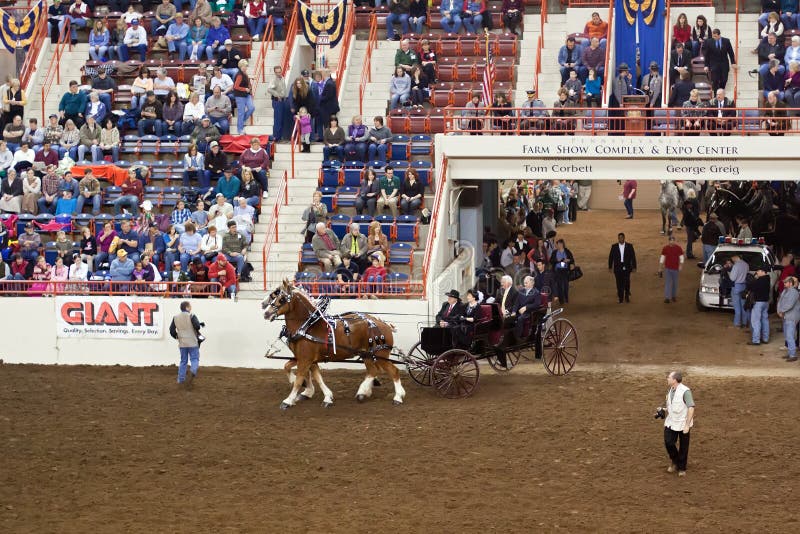 Governor Corbett at Farm Show Editorial Image - Image of farm, governor ...