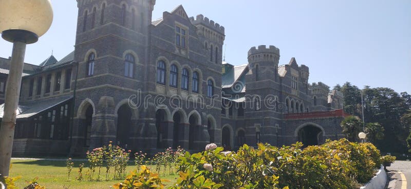 Governor house uttrakhand stock photo. Image of tourism - 213802936