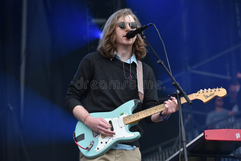 Parquet Courts in Concert at Governors Ball Editorial Image - Image of ...