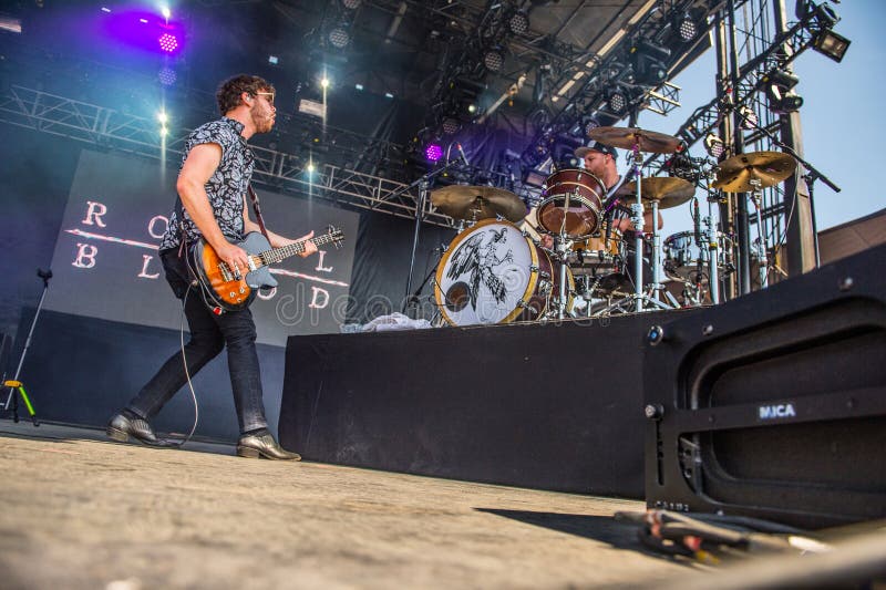 Royal Blood in Concert at Governors Ball Editorial Photography - Image ...