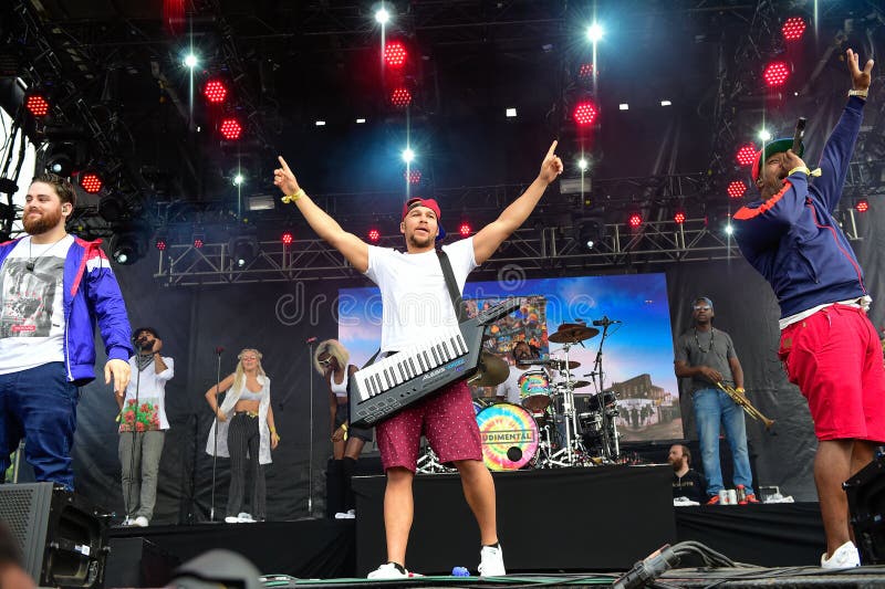 Rudimental in Concert at Governors Ball Editorial Stock Photo - Image ...