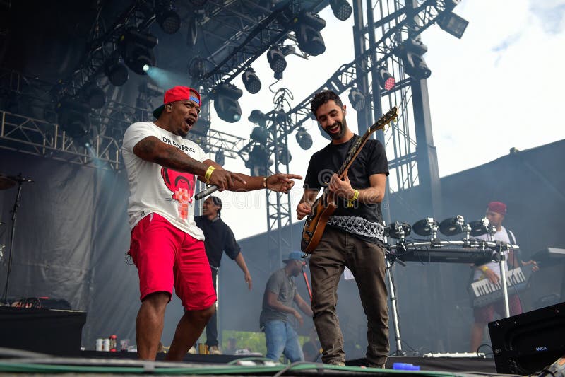Rudimental in Concert at Governors Ball Editorial Stock Photo - Image ...