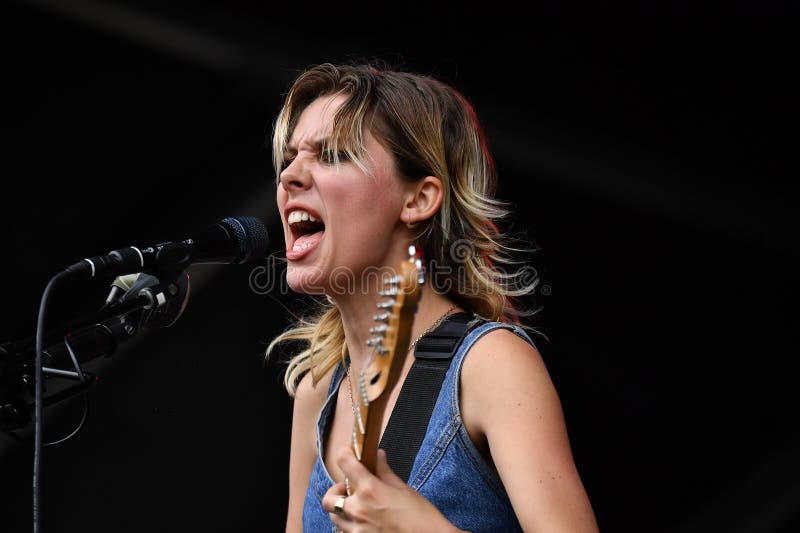 Wolf Alice in Concert at Governors Ball Editorial Stock Photo - Image ...