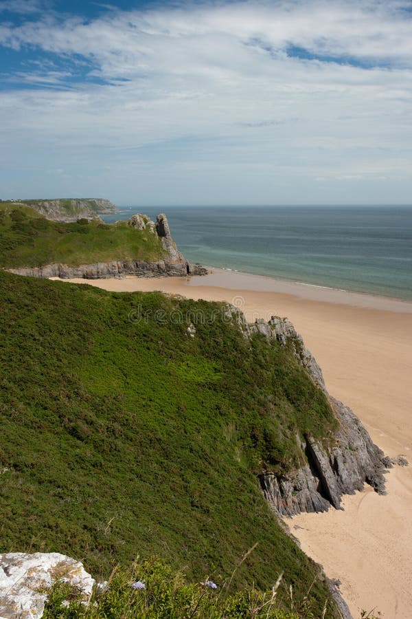 Gower Peninsula stock photo. Image of gower, spring, view - 23788458
