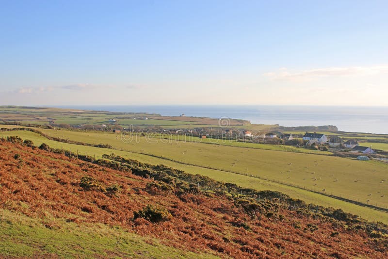 Gower Peninsula, Wales stock image. Image of coast, peninsula - 78305285