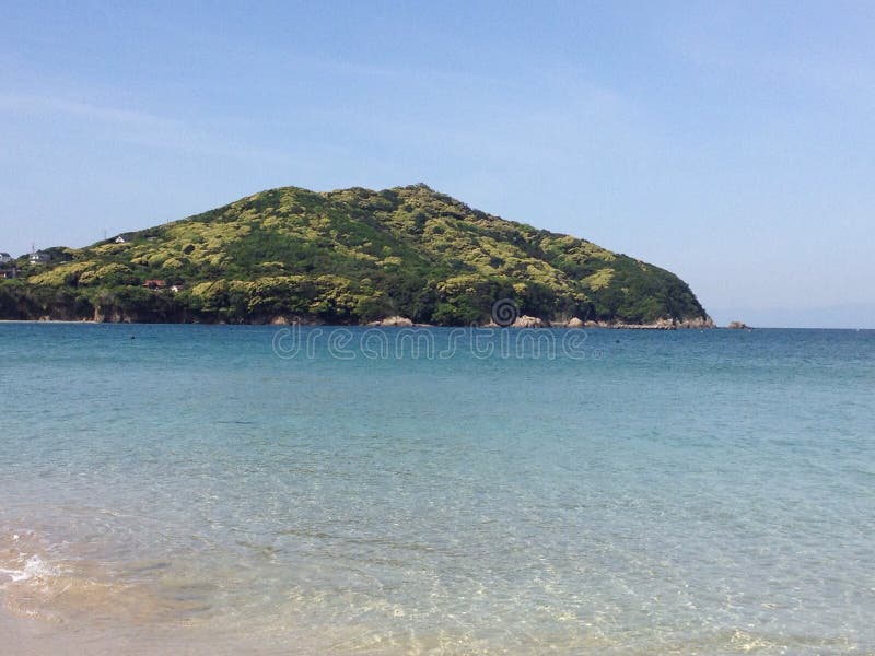 Goza Beach stock photo. Image of caribbean, shore, headland - 54515156